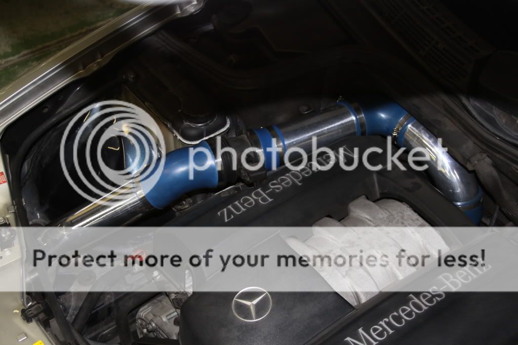 Custom Air Intake - CLK 320 - Installed - Lots of Pictures | Mercedes ...
