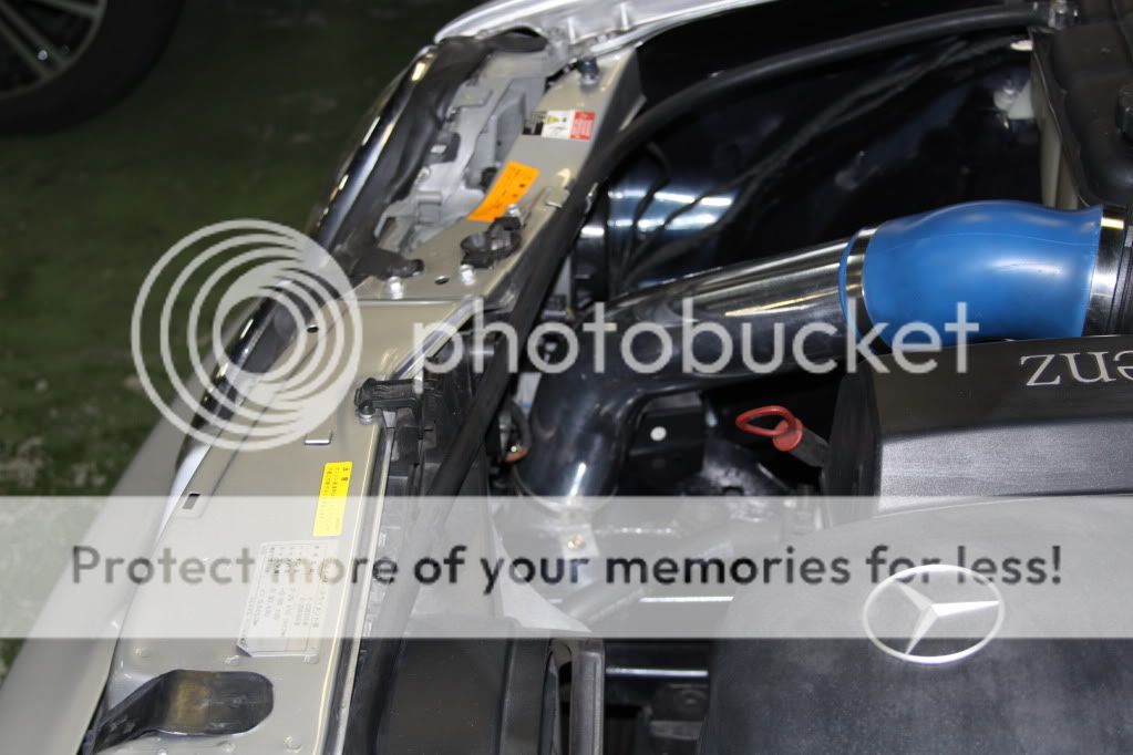 Custom Air Intake - CLK 320 - Installed - Lots of Pictures | Mercedes ...