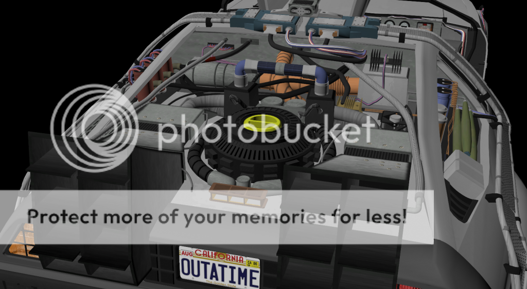 Orbital frame Jehuty + finally some good pics of my BTTF DeLorean - Off ...