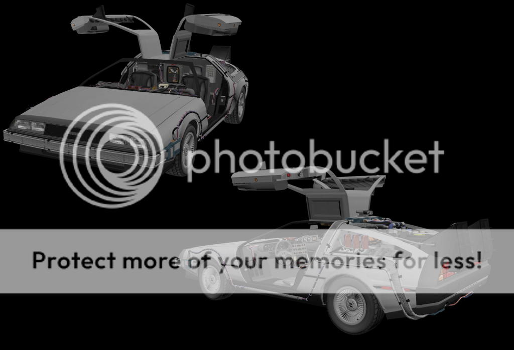 Orbital frame Jehuty + finally some good pics of my BTTF DeLorean - Off ...