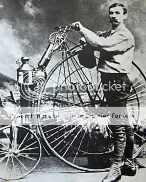 Steam Powered Bicycle made in the 1890's | Motorized Bicycle Engine Kit ...