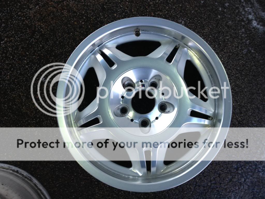 E36 OEM LTW Wheels Full Polished Staggered Forged