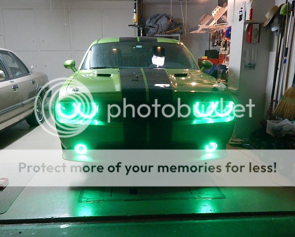 New oracle waterproof "surface mount" halos | Dodge Challenger Forum