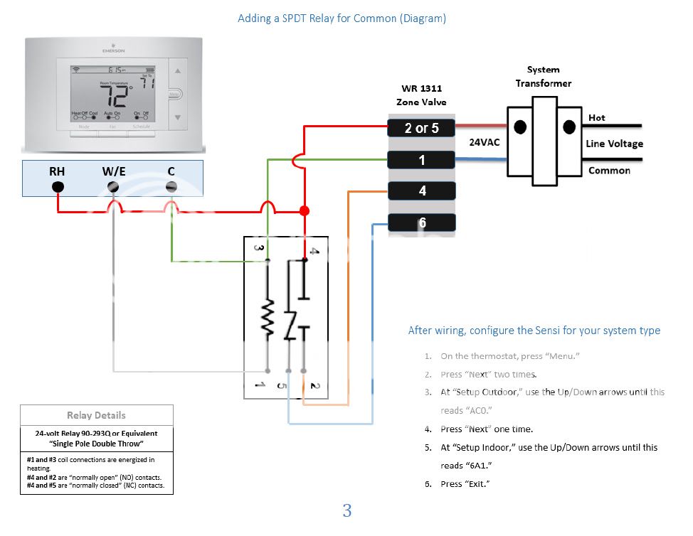3 Zone Heating Wiring Diagram - Econess