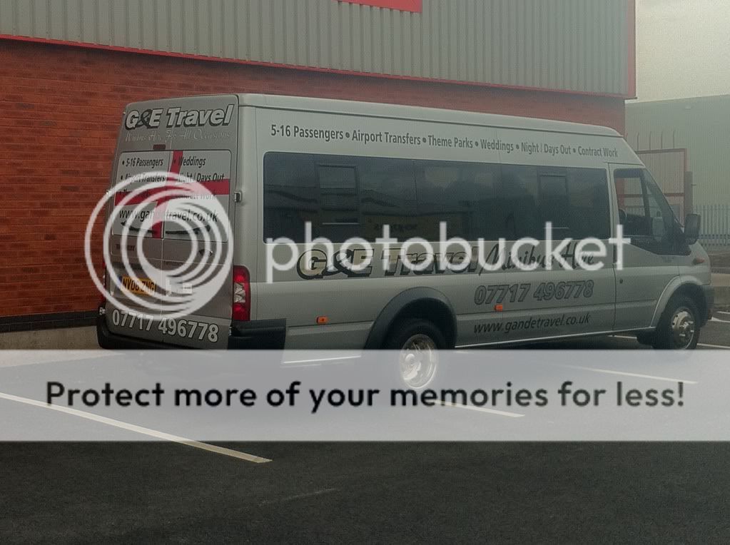 Ford Transit Forum • View topic - my mk7 minibus now with chrome vinyl ...