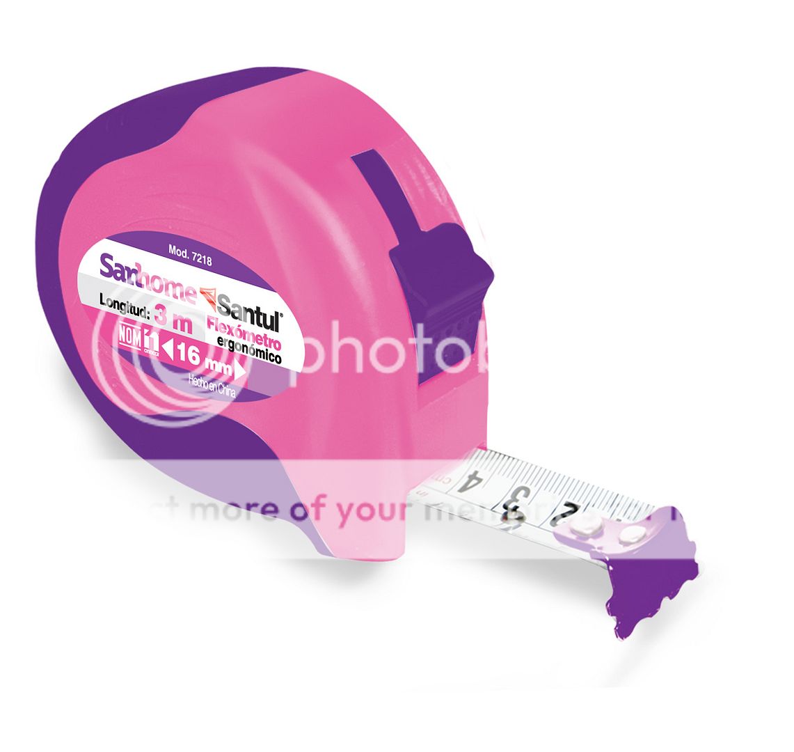 6 Piezas Flexómetro Ergonómico Color Rosa 3m Santul - $ 270.00 en ...