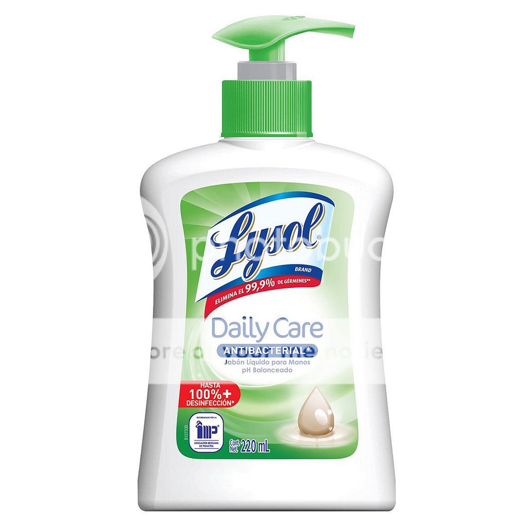 Lysol Jabon Liquido Antibacterial Manos Daily Care 220ml - $ 30.00 en ...