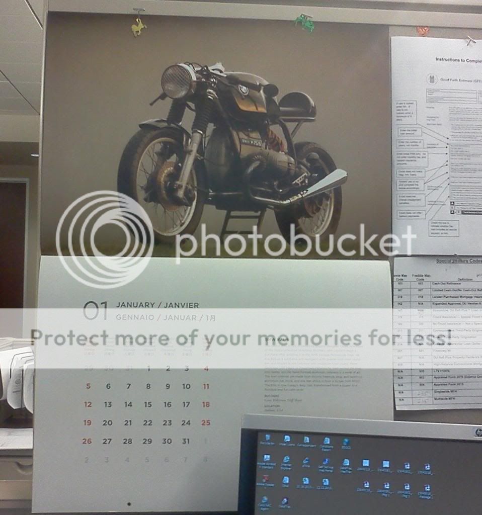 2014 BIKEEXIF Custom Motorcycle Calendar | Honda Twins